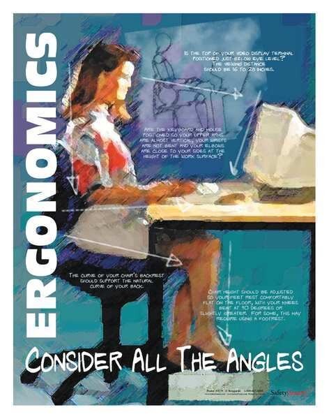 Safety Pstr, Ergonomics – Consider All, EN, Safetyposter.Com, Mfr ...
