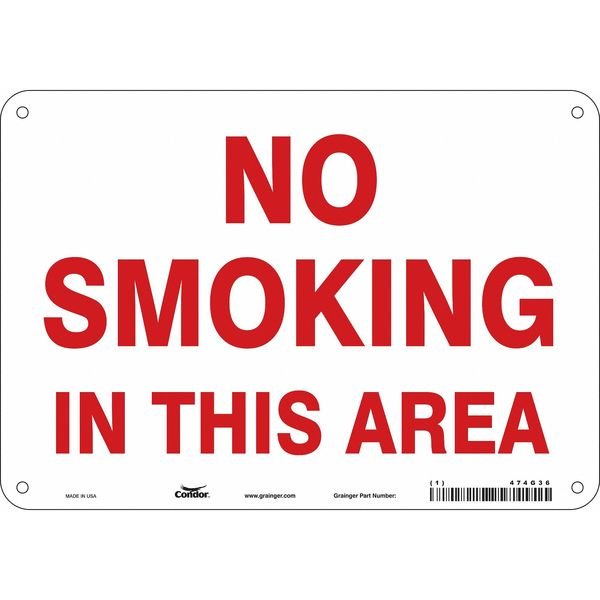 Safety Sign, 7″ H, 10″ W, Polyethylene, Vertical Rectangle, English ...