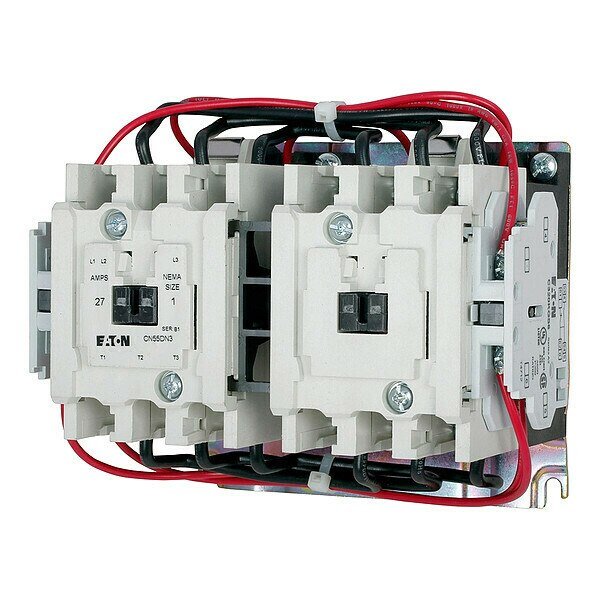 120VAC Reversing Magnetic Contactor 3P 27A NEMA 1, Eaton, Mfr#: CN55DN3AB – EnjoyTool