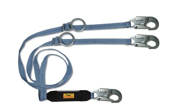 Stretchable Shock Absorbing Lanyard, 3 ft., 310 lb. Weight Capacity ...